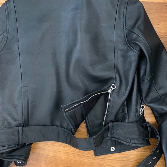 Madewell | Jackets & Coats | Madewell Leather Motorcycle Jacket | Poshmark